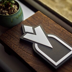 Skyrim Quest Marker // 3D Printed // Door Hanger // Magnetic // the ...