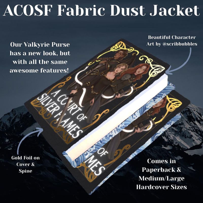 Dust Jacket Acotar - Etsy