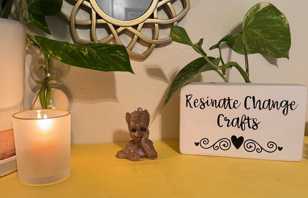 Mini Groot Small Tree Man Figure - Etsy