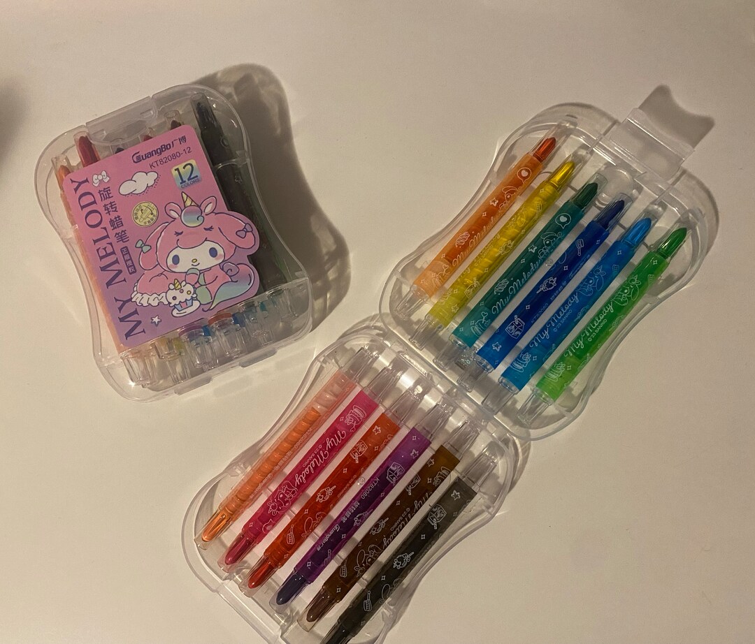 My Melody Unicorn Crayons - Etsy
