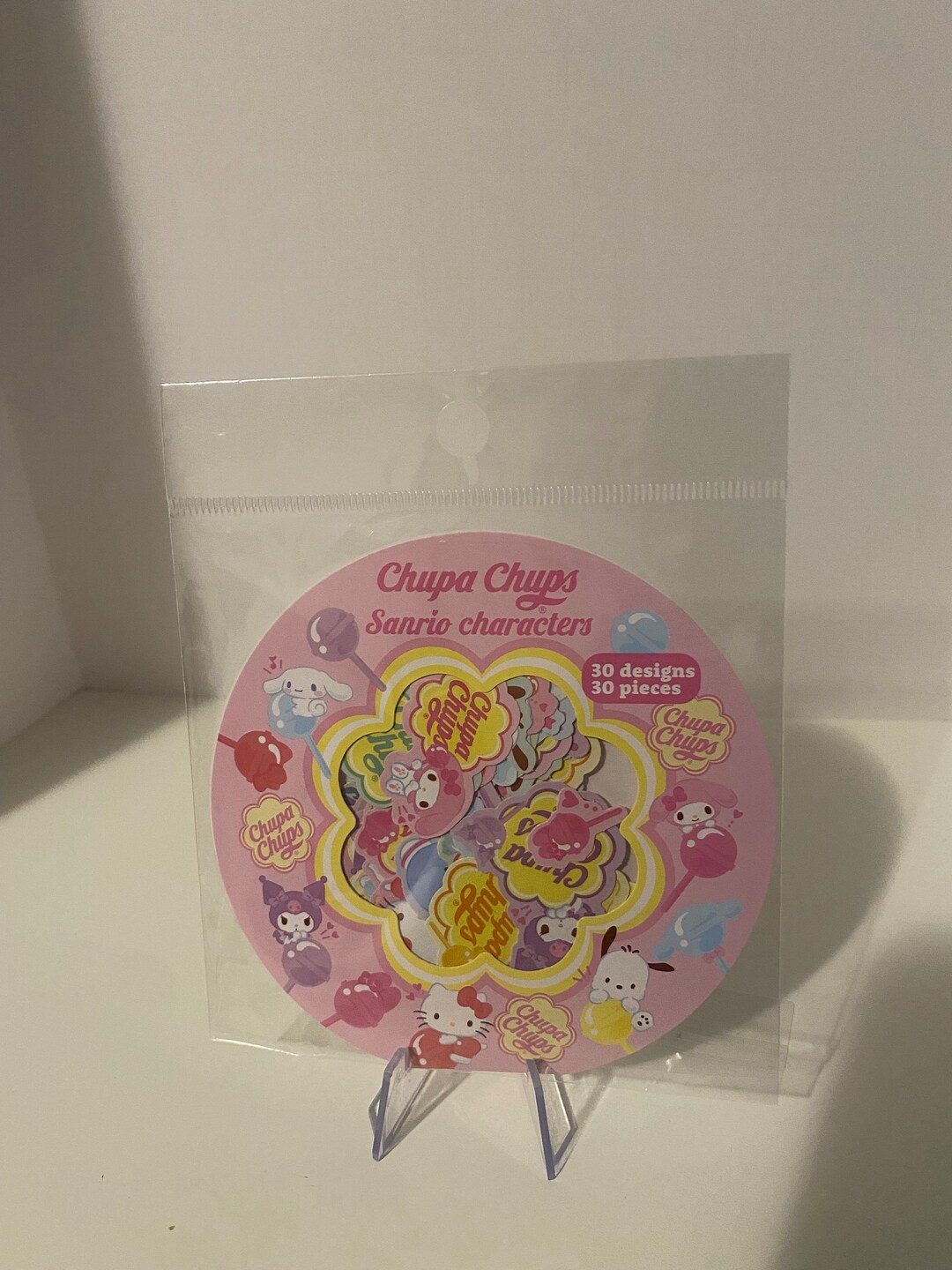Kawaii Sanrio Chupa Chups Collab Stickers - Etsy