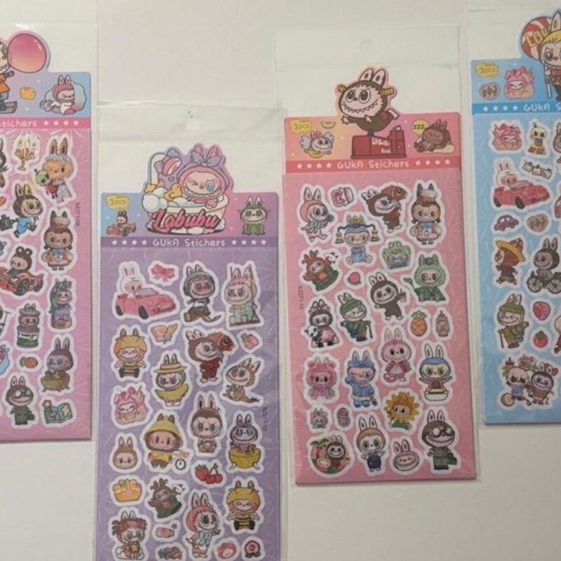Labubu Stickers - Etsy