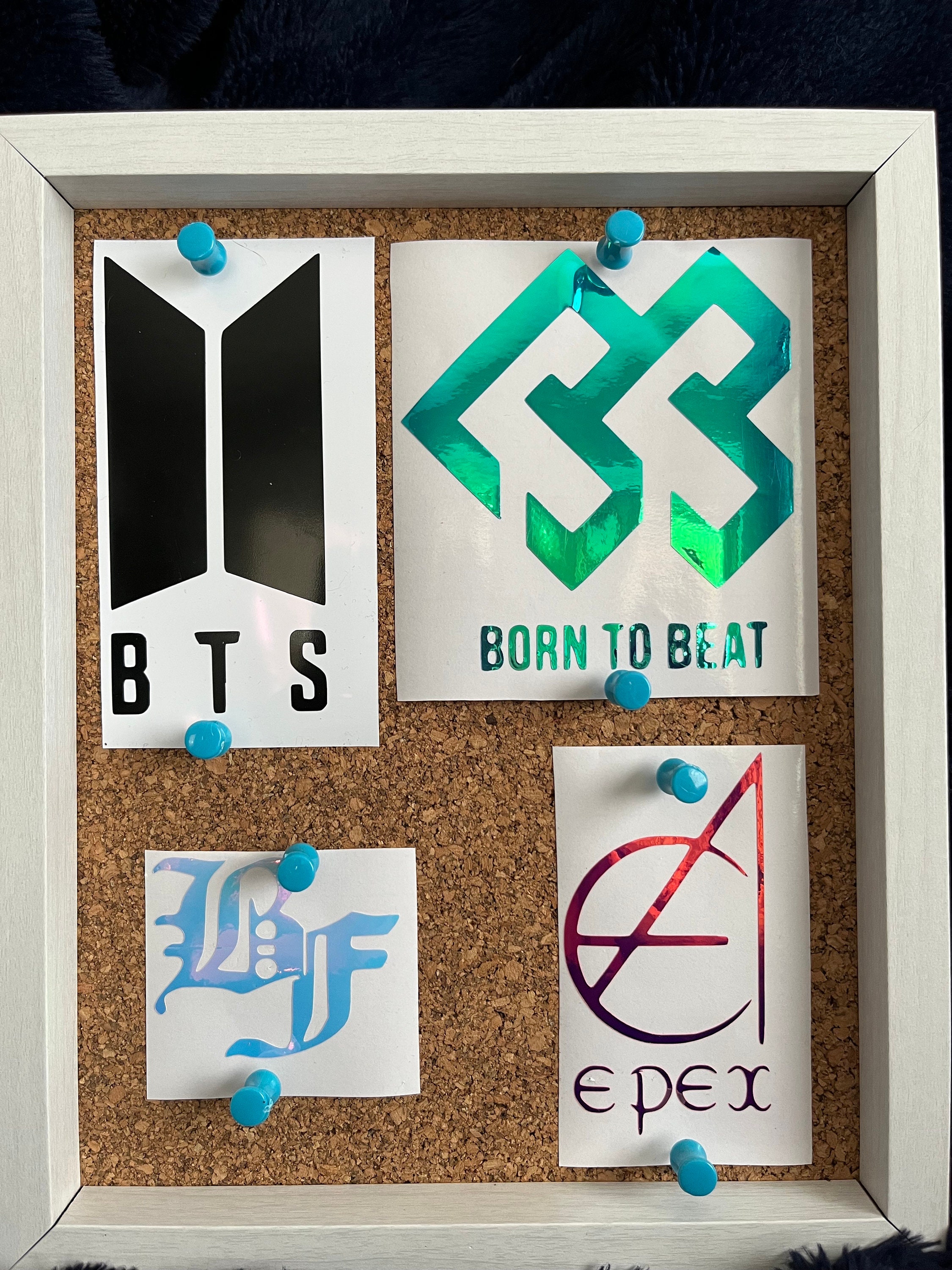 Custom K-pop Logo Decal - Etsy UK