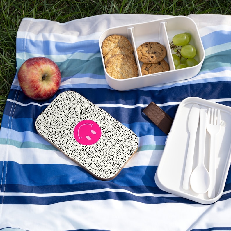 Smiley Bento Lunch Box - Etsy