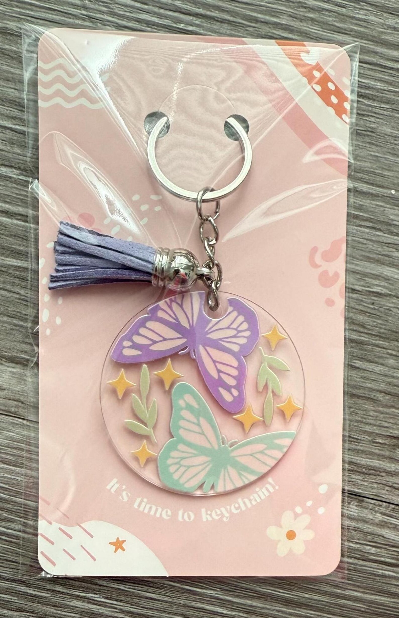 Handmade Keychain - Butterflies - Etsy