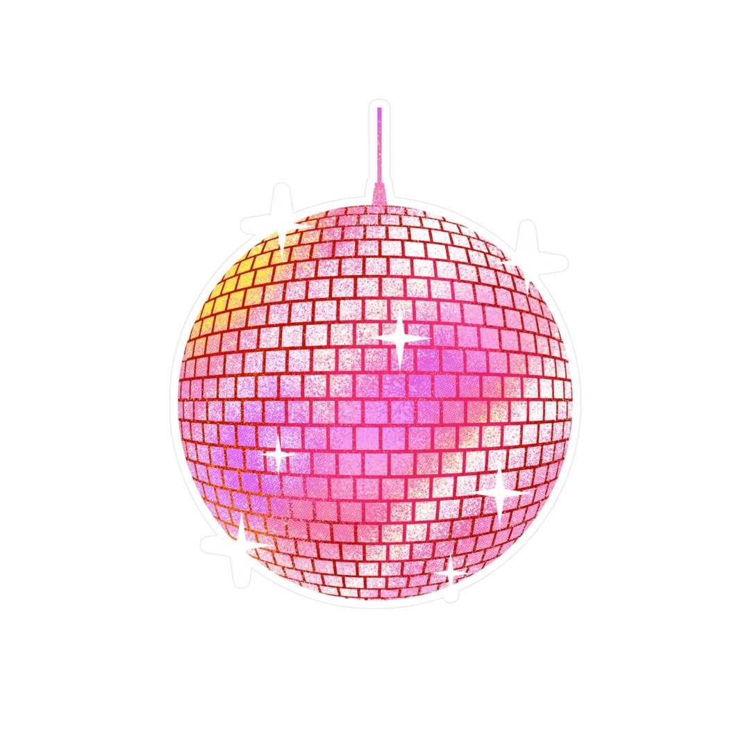 Disco Kiss Cut Vinyl Decals Etsy