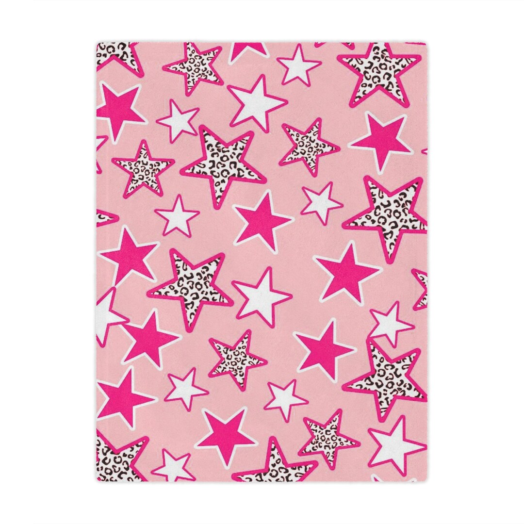 Star Preppy Minky Blanket - Etsy
