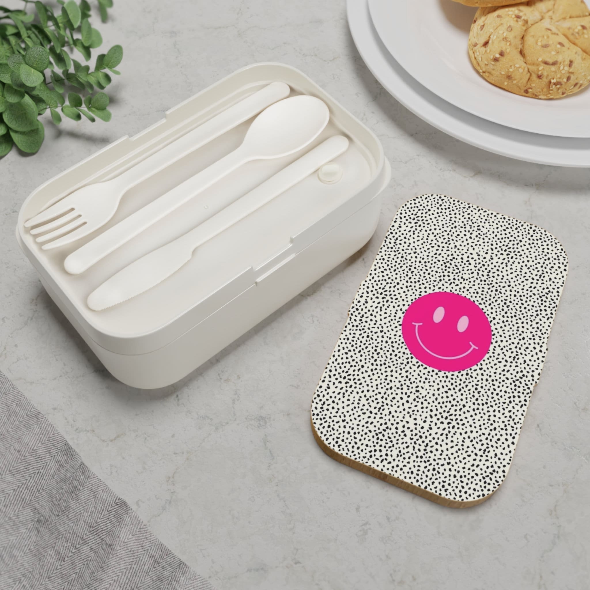 Smiley Bento Lunch Box - Etsy