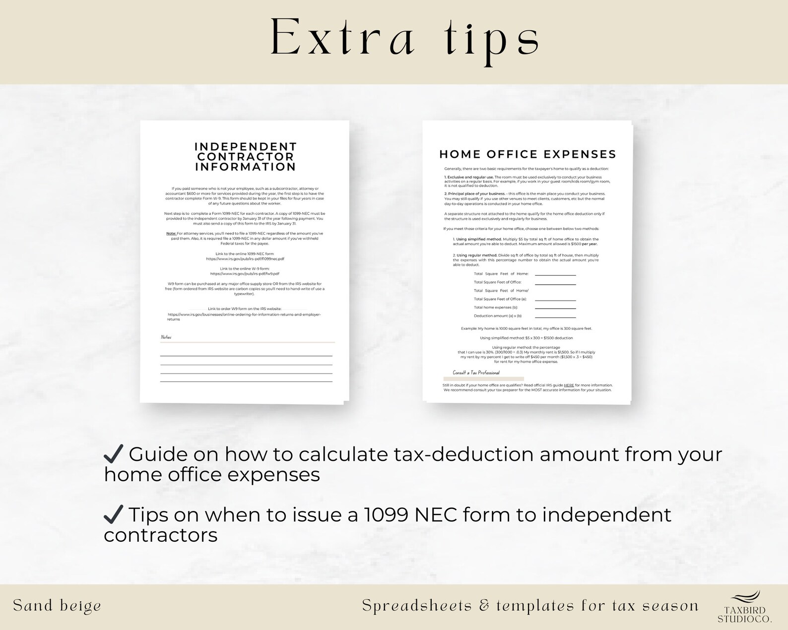 Small Business Tax Deductions Cheat Sheet, Tax Deductions Item List ...