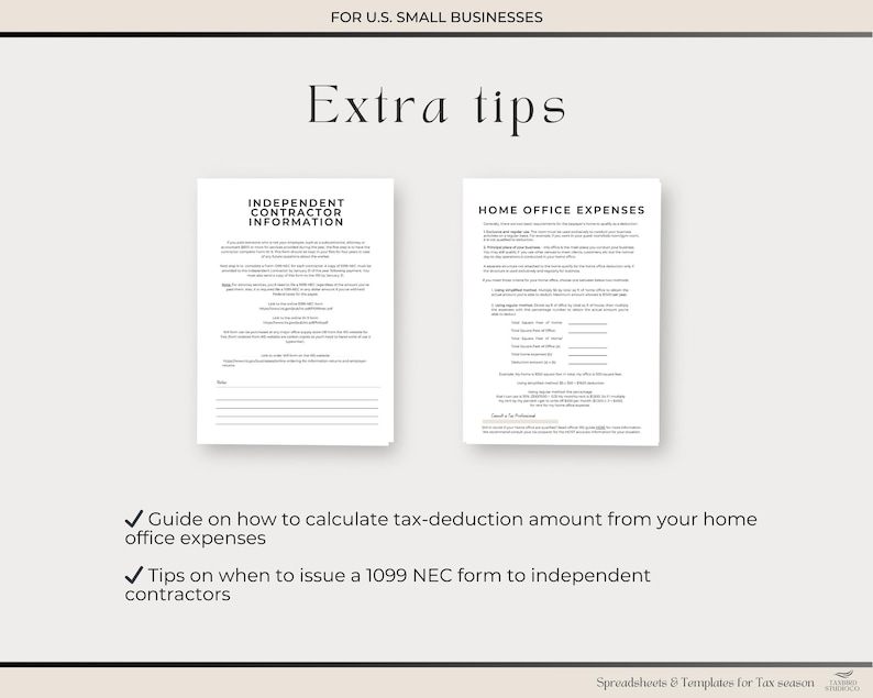 Small Business Tax Deductions Cheat Sheet, Tax Deductions Item List ...