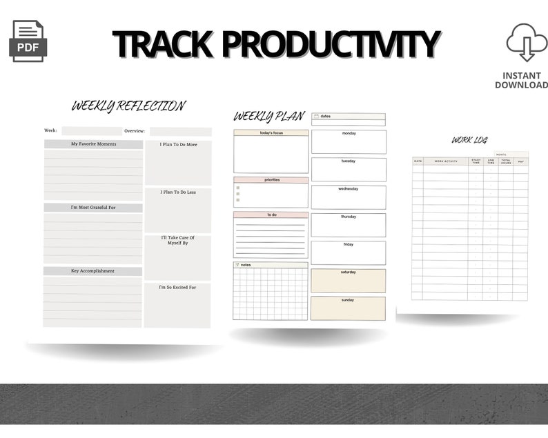 Ultimate Life Planner Life Planner Printable Printable Life Planner ...