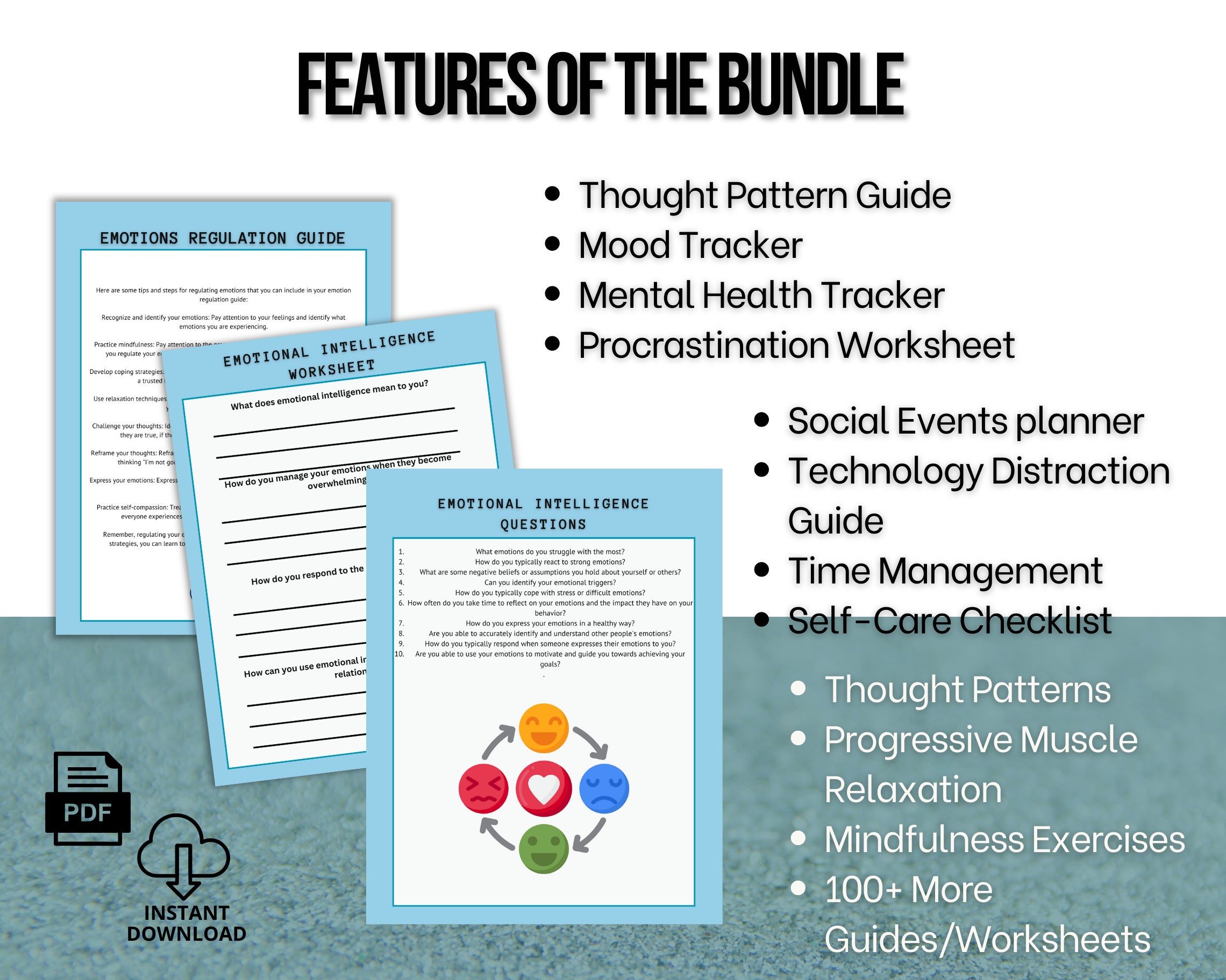 Printable ADHD Planner ADHD Planner ADHD Worksheets Adhd Therapy ...