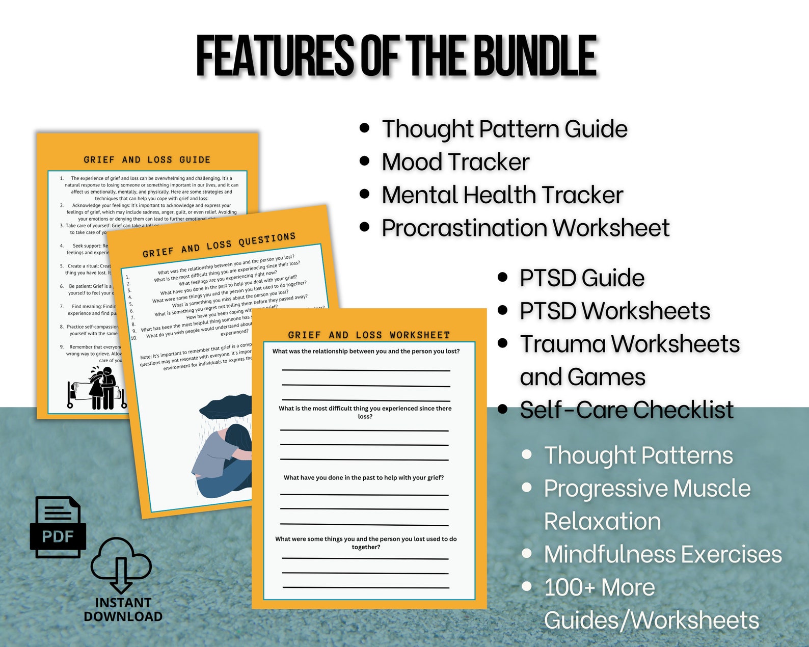 PTSD Journal | Trauma Planner | Trauma Healing Workbook | Therapy ...