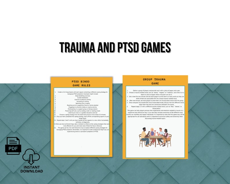PTSD Journal | Trauma Planner | Trauma Healing Workbook | Therapy ...