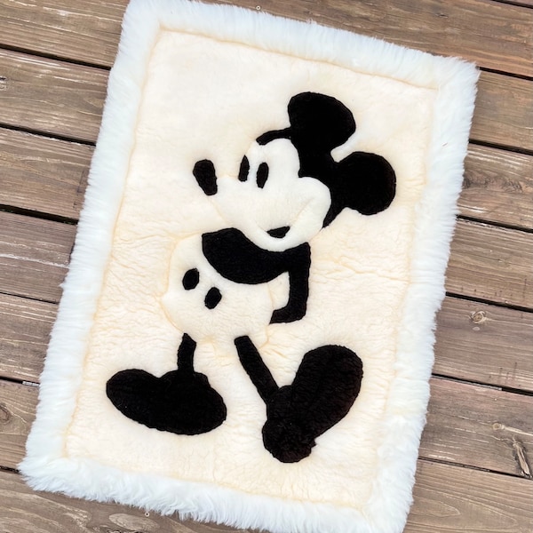 Mickey Mouse Rug - Etsy