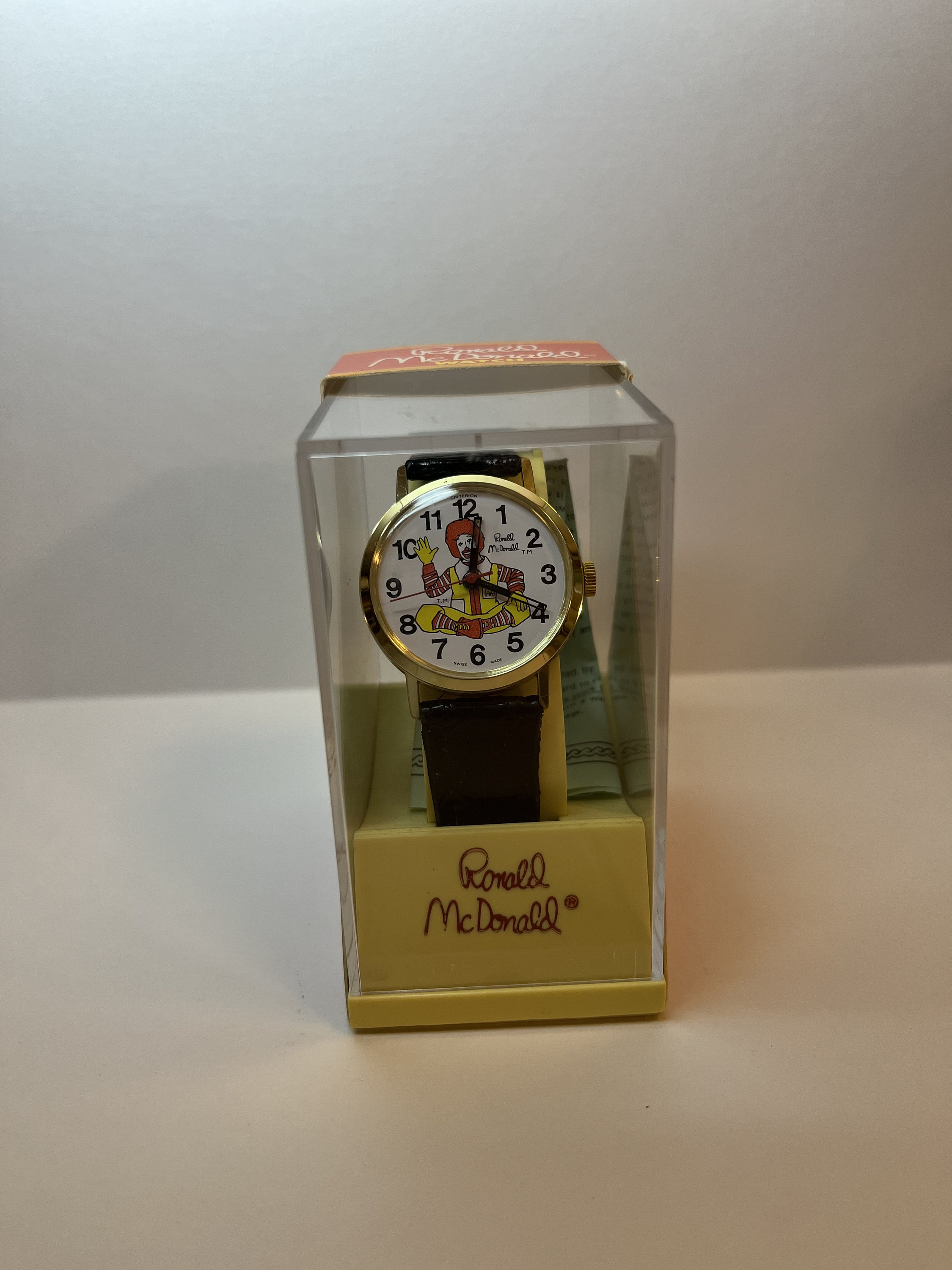 New Vintage 1980 Ronald Mcdonald Watch - Etsy