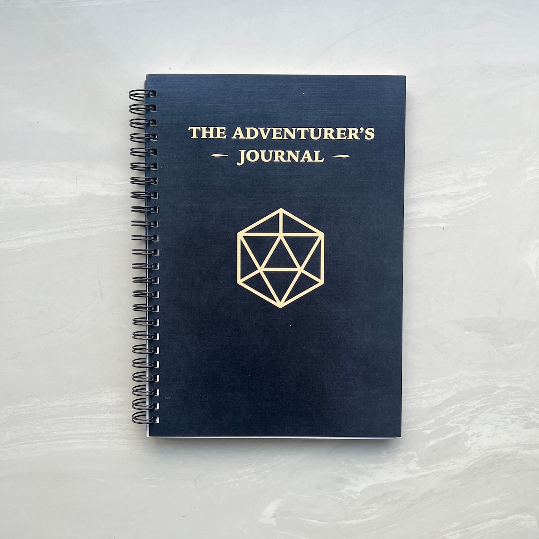 D&D Journal: the Adventurer's Journal for Dungeons and - Etsy