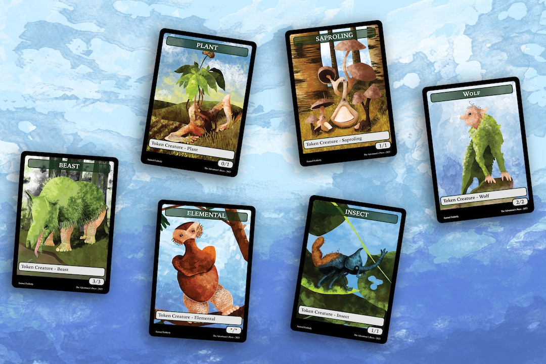 MTG Token Variety Pack: 3 Tokens for Magic the Gathering, Choose Any ...