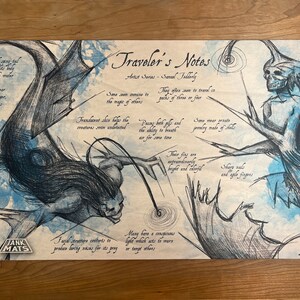 Merfolk TCG Playmat, 14x24 Playmat for Tcg Mtg: Traveler's Notes Series ...
