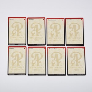 Magic the Gathering Organizer Cards: 70 Cards for Organizing Magic the ...