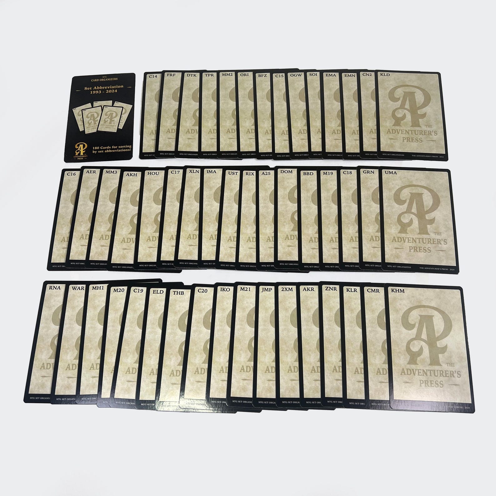 MTG Set Organizers: 180 Cards for Organizing Your Collection by Set - Etsy