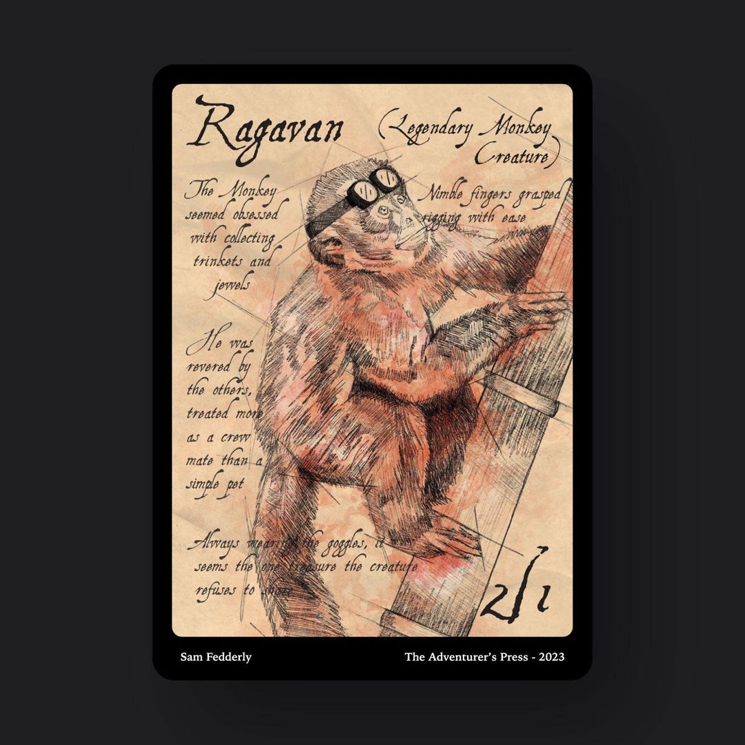 Ragavan Token Pack for Magic the Gathering MTG: 4 Pack 2/1 Ragavan Tokens - Etsy