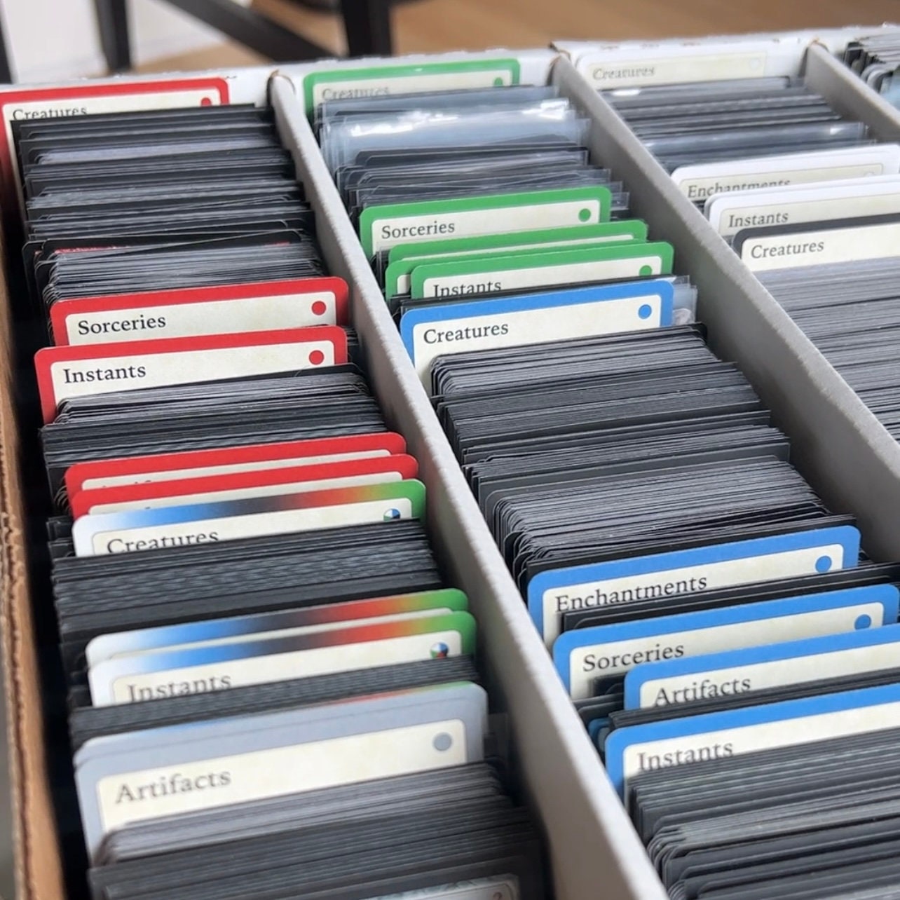 Magic the Gathering Organizer Cards: 70 Cards for Organizing Magic the ...
