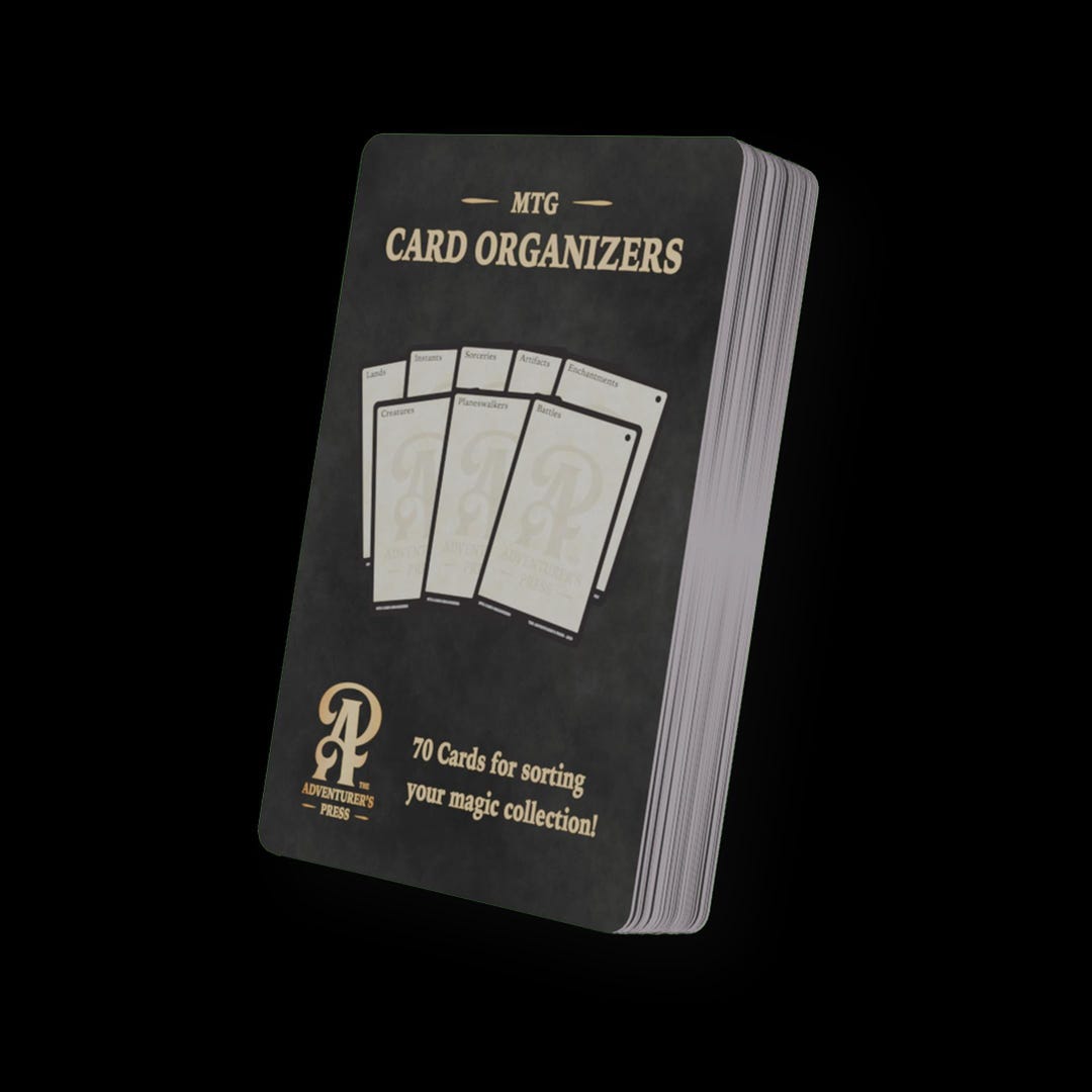 Magic the Gathering Organizer Cards: 70 Cards for Organizing Magic the ...