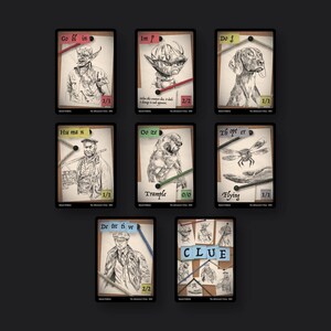 MTG Token Pack Suspicious Figures: Human, Goblin, Ooze, Thopter, Clue ...