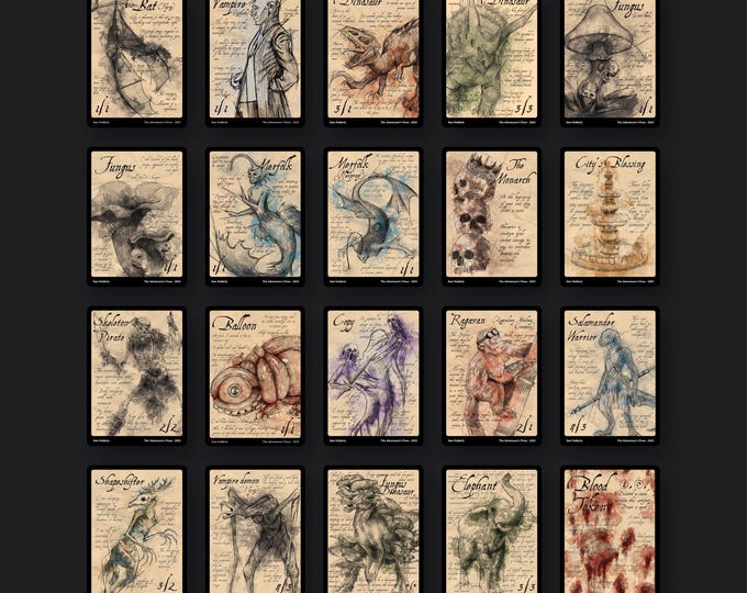 MTG Token Pack: Ultimate 'traveler's Notes' Collection, 20 Tokens for ...
