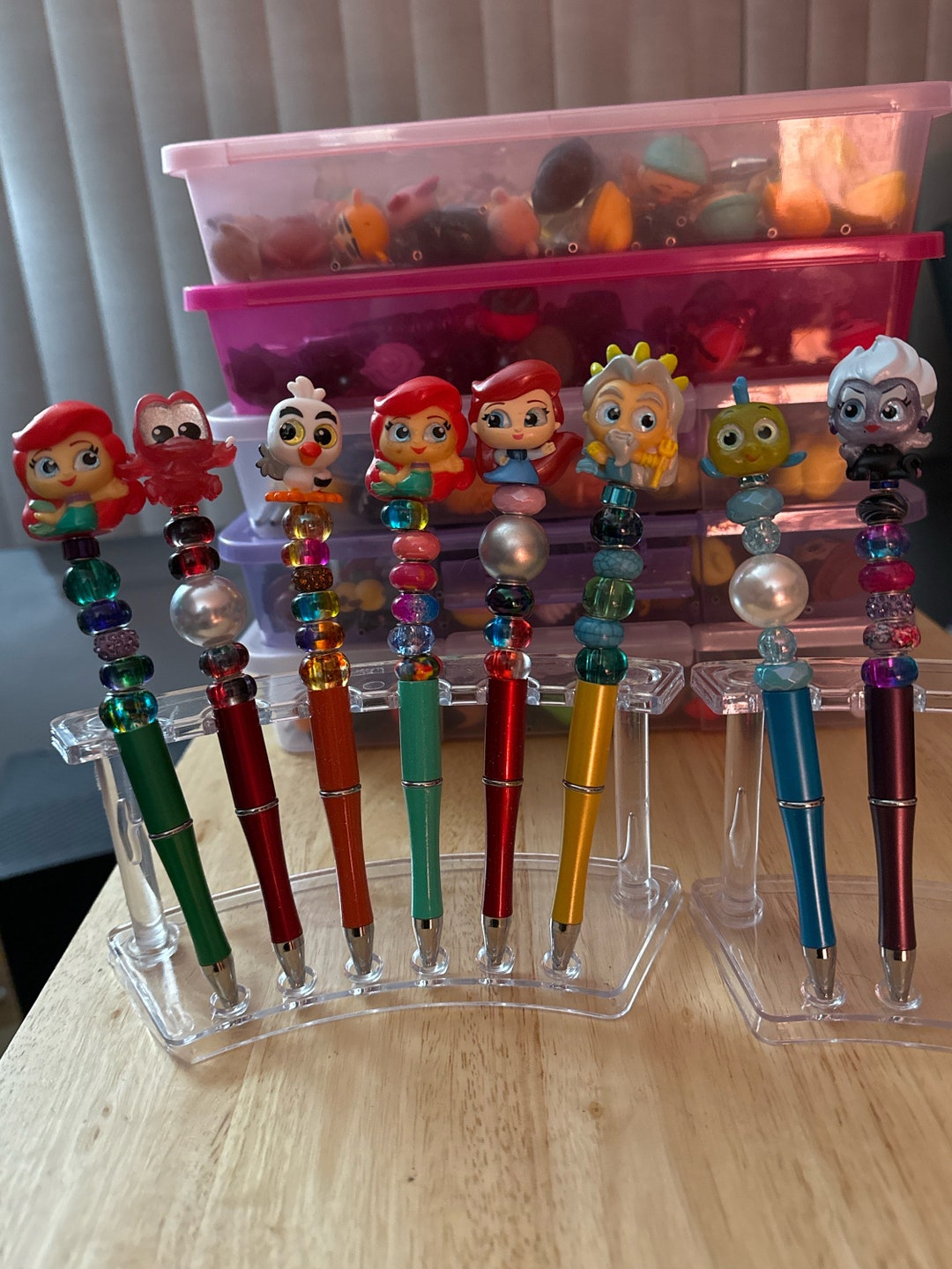 Disney the Little Mermaid Doorables Pens - Etsy