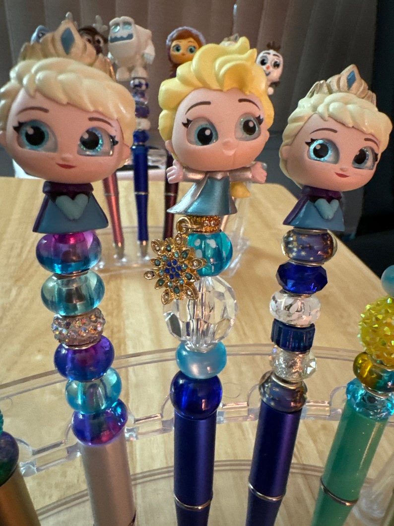 Disney Frozan Elsa Anna Doorables Pens - Etsy