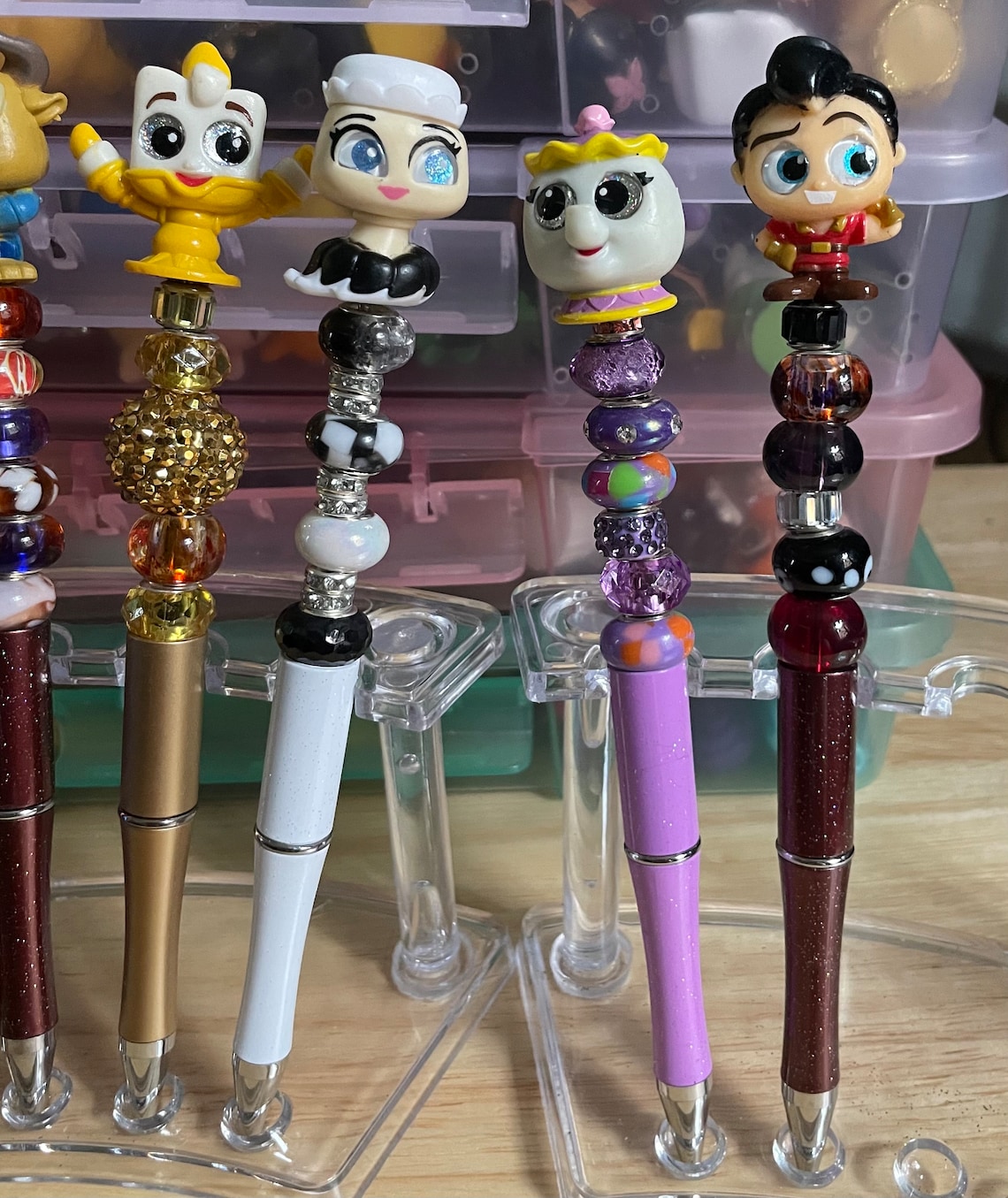 Disney Beauty and the Beast Doorables Pens - Etsy
