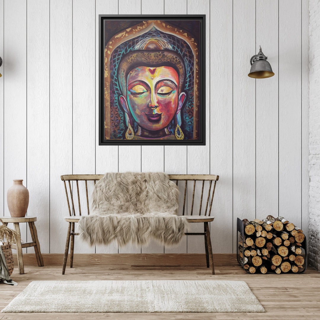 Spiritual Goddess Framed Canvas Art Custom Canvas Prints With Frame ...