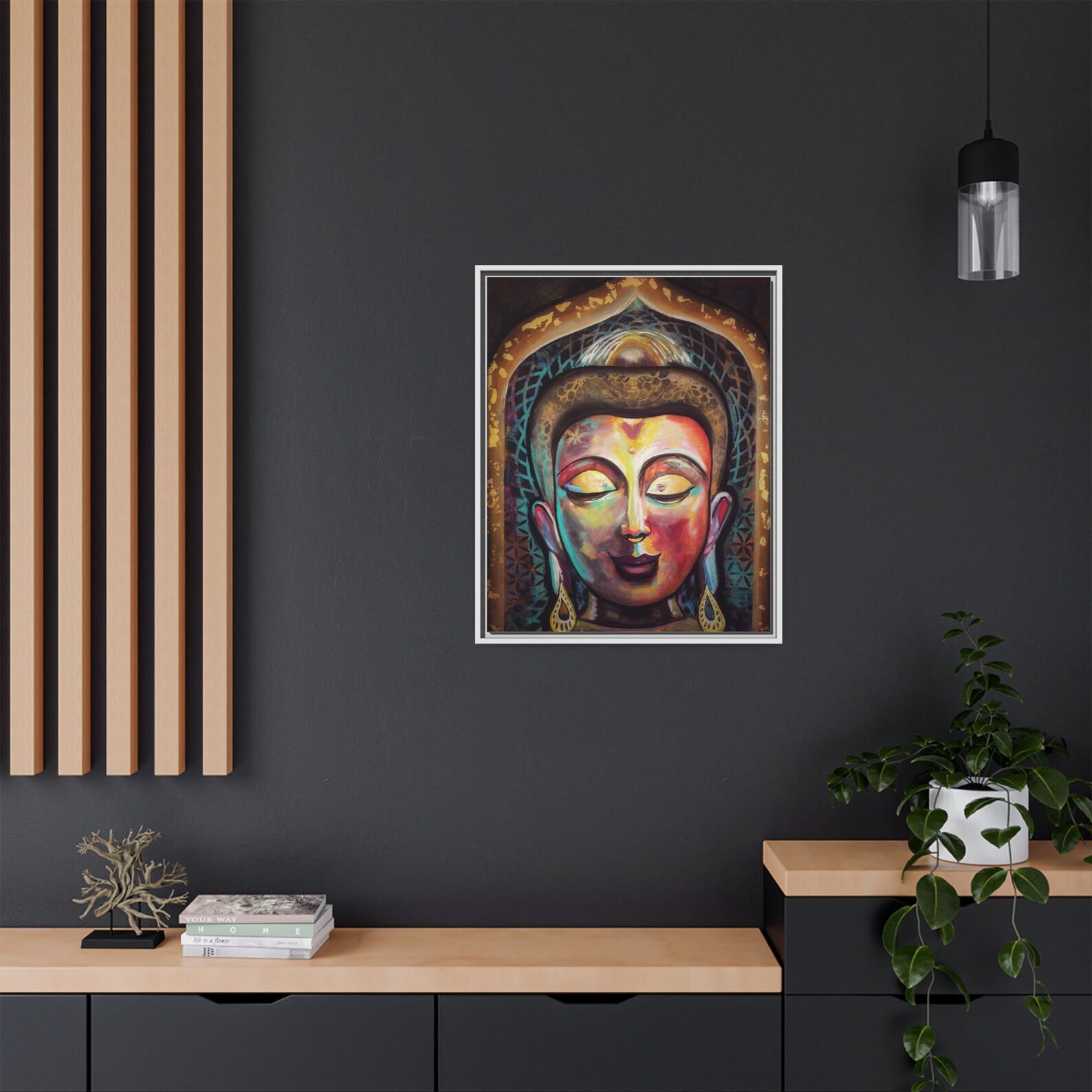 Spiritual Goddess Framed Canvas Art Custom Canvas Prints With Frame ...