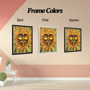 Sunshine Inspired Wall Art: Vibrant Sun Prints for Cozy and Bright Home ...
