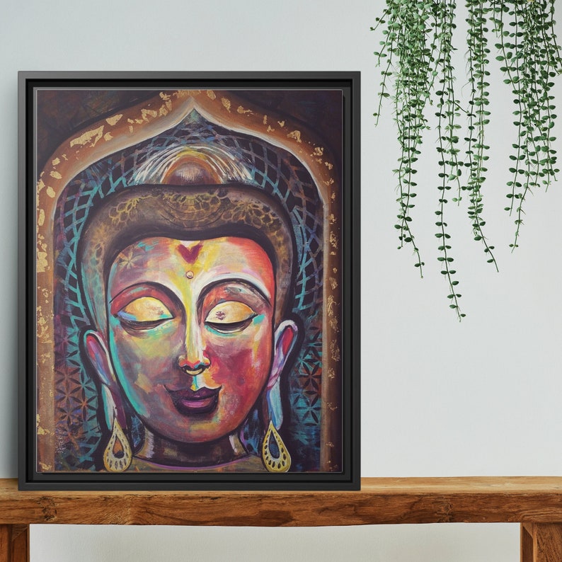 Spiritual Goddess Framed Canvas Art Custom Canvas Prints With Frame ...