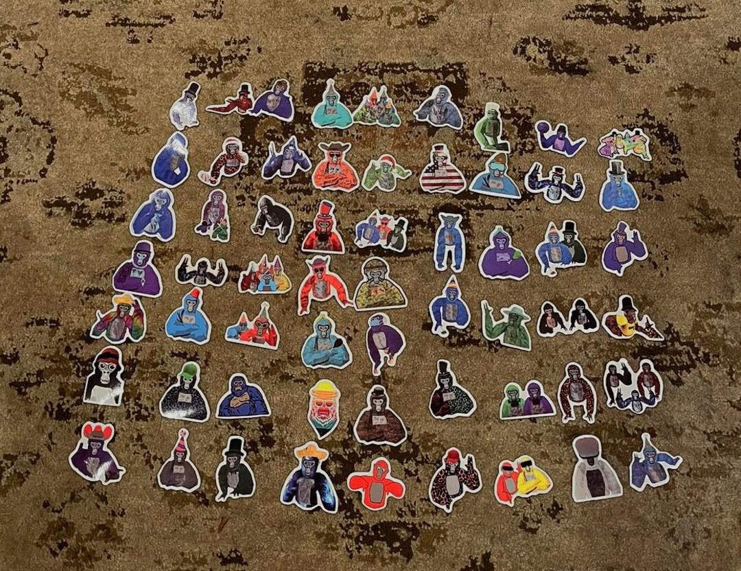Gorilla Tag Stickers! - Etsy