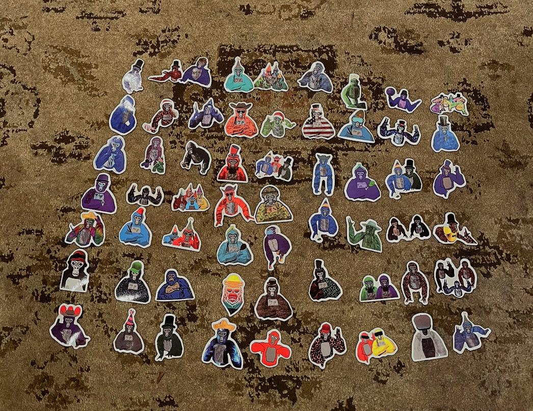 Gorilla Tag Stickers! - Etsy