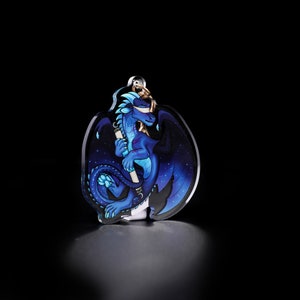 Starflight Wings of Fire Wof Double Sided Acrylic Charm Keychain Dragon ...