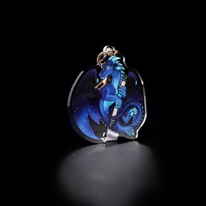 Starflight Wings of Fire Wof Double Sided Acrylic Charm Keychain Dragon ...