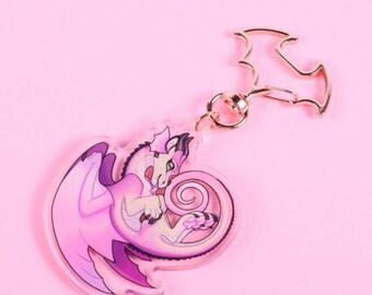 Qibli Wings of Fire Wof Double Sided Acrylic Charm - Etsy