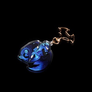 Starflight Wings of Fire Wof Double Sided Acrylic Charm Keychain Dragon ...