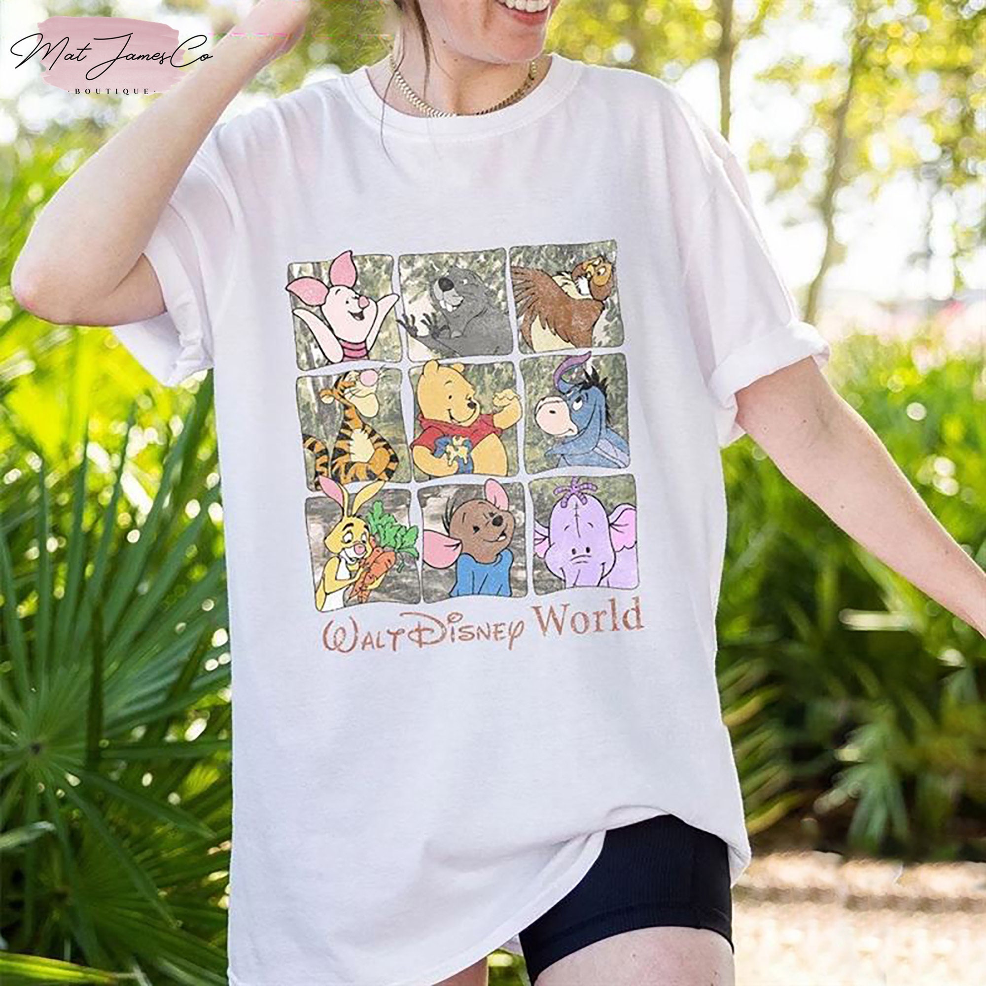 Vintage Winnie the Pooh Shirt Retro Bear Tee and Friends Unisex T-shirt ...