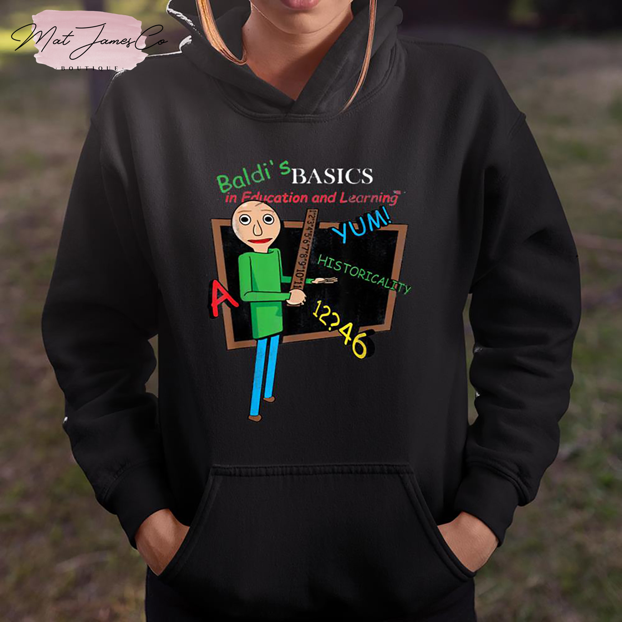 Vintage Baldis Tshirt, Baldi's Basics T Shirt, Baldi Amazed Tee, Video ...