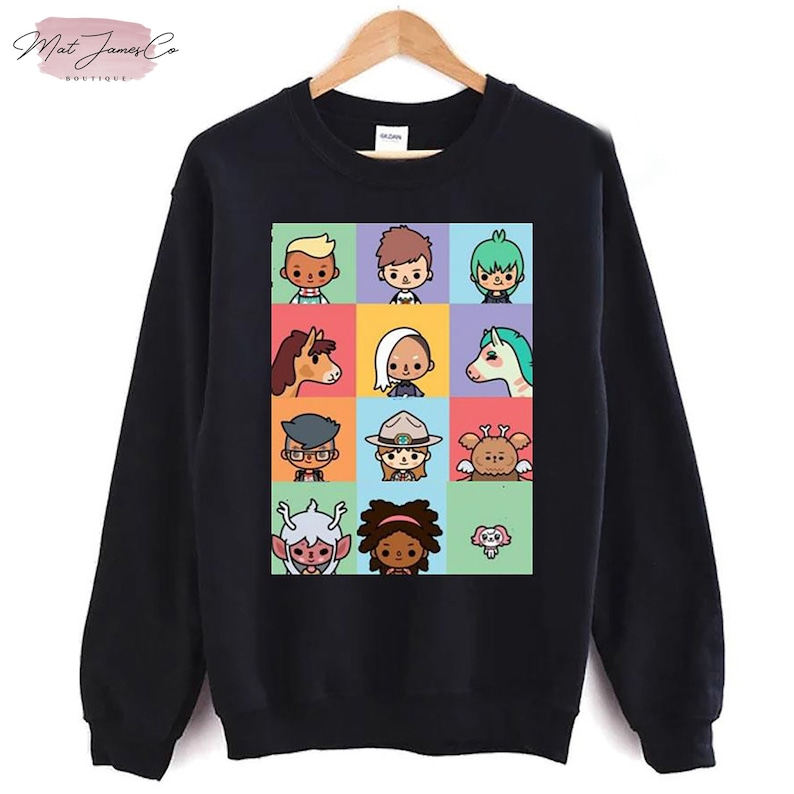 Toca Box Graphic Toca Boca Unisex T-shirt, Toca Box Tshirt, Funny ...