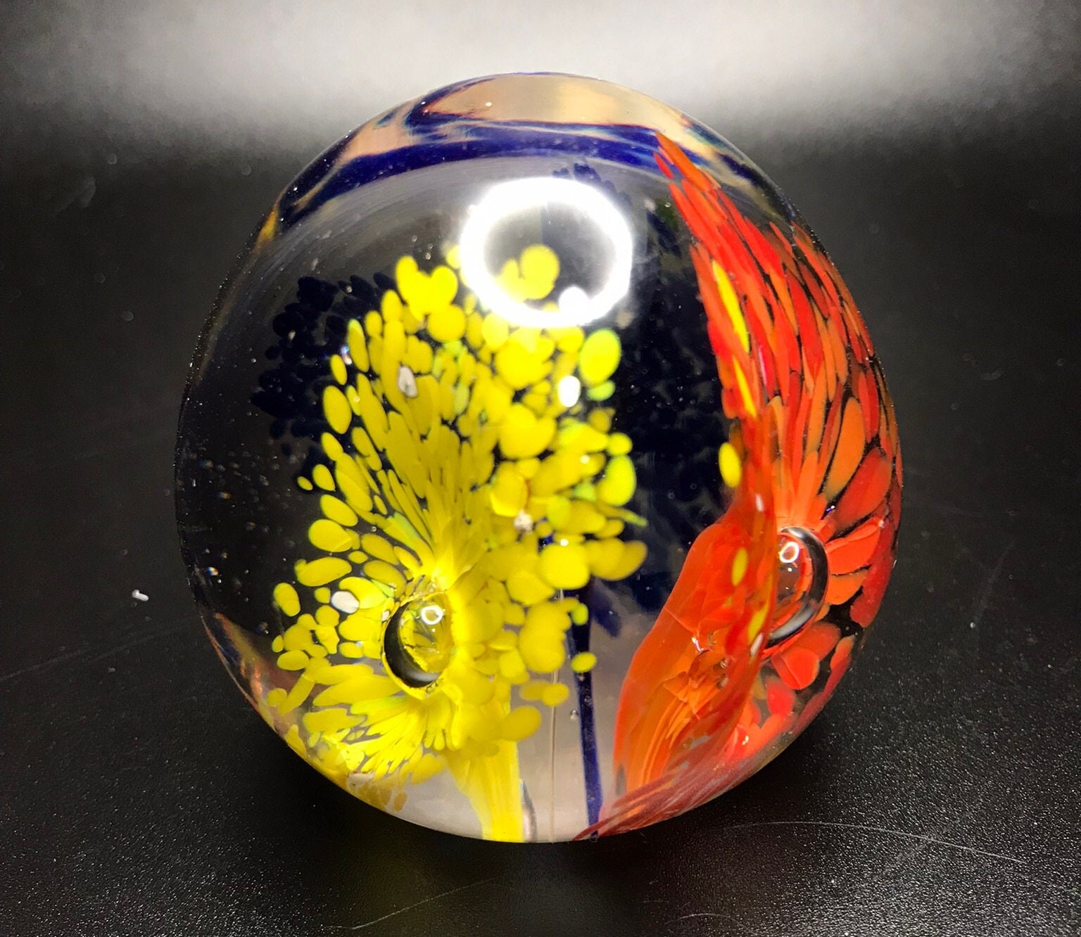 Beautiful Glass Paperweights - Etsy