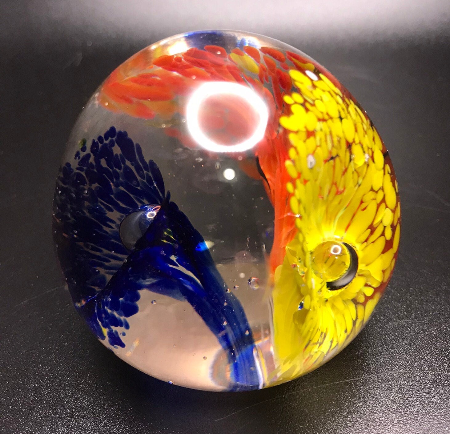 Beautiful Glass Paperweights - Etsy