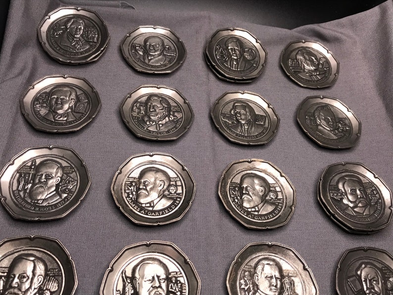 The Historic Collection of American Presidents Coins From the American ...