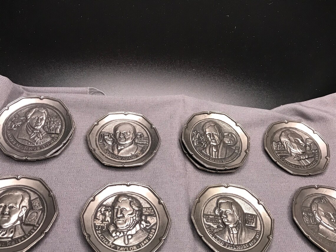 The Historic Collection of American Presidents Coins From the American ...